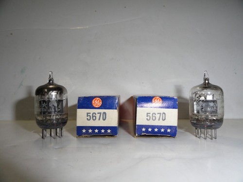 5670 VACUUM TUBE SET NOS TESTED (B10) LOT OF 2 | eBay