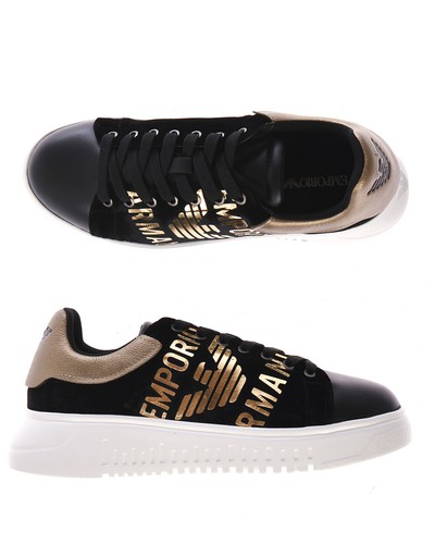 Emporio Armani Shoes Sneaker Man Black X4X264 XM042 R332 Sz. 41,5 MAKE ...