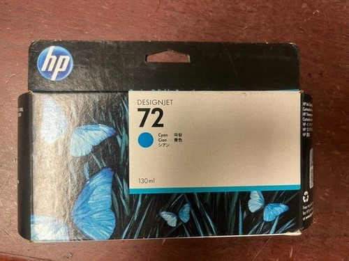 HP 72 Cyan Ink Cartridge, C9371A***EXP DATE 10-2019*** | eBay