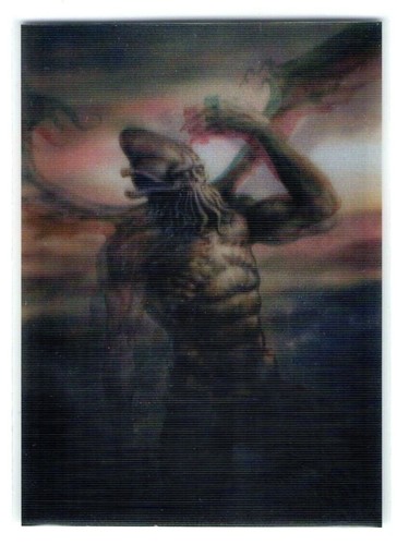 MONSTERWAX LEGENDARY LOVECRAFT Cthulhu 3D Lenticular Necronomic Chase ...