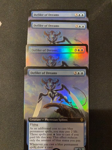 MTG Dominaria United Defiler of Dreams Extended Art Foil x 4 | eBay