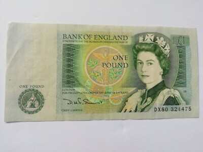 Bank Of England Pound Note for sale | eBay