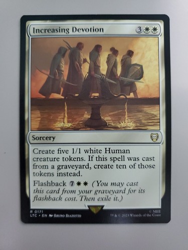 MTG Increasing Devotion Tales of Middle-earth Commander 0171 Regular Rare | eBay