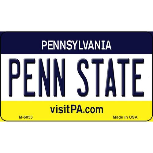 Penn State Pennsylvania State License Plate Tag Magnet M-6053 | eBay