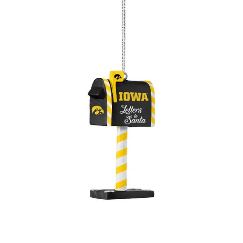 Iowa Hawkeyes Christmas Tree Holiday Ornament - Mailbox Letters to ...