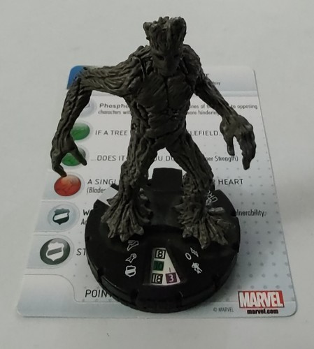Groot 105 - Marvel Guardians Of The Galaxy Movie - Heroclix Miniature ...