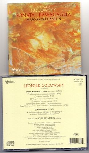 Leopold Godowsky - Piano Sonata/Passacaglia on Schubert, Hamelin ...