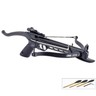 MINI 80 LB HUNTING SELF COCKING PISTOL GUN CROSSBOW ARCHERY w 12 Arrow ...