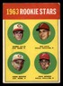 Sammy Ellis / Ray Culp / Jesse Gonder / Boozer 1963 Topps Rookie Stars ...