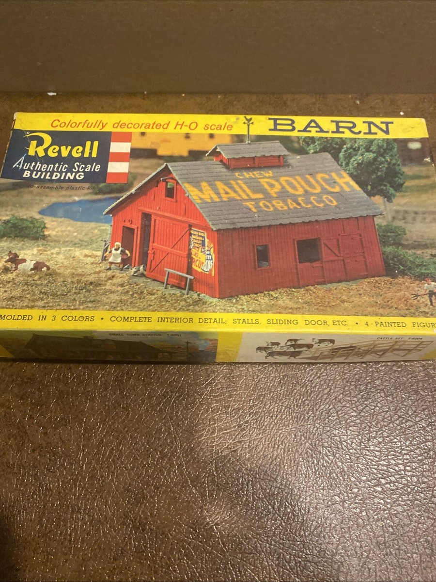 Revell Models Ho Scale Barn Vintage 1950's Revell HO Kit #T 9015 4