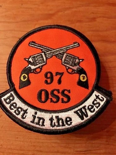 PATCH USAF 97TH OPERATIONS SUPPORT SQ OSS ALTUS AFB 3 1/2" J | eBay