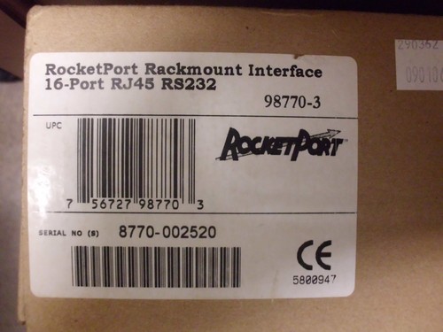 Comtrol 98770-3 RocketPort 16 Port Rackmount Interface New in box! | eBay