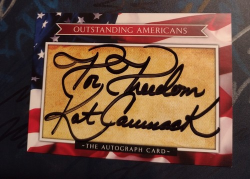 Kat Cammack Autographed Outstanding Americans Card RARE Florida ...