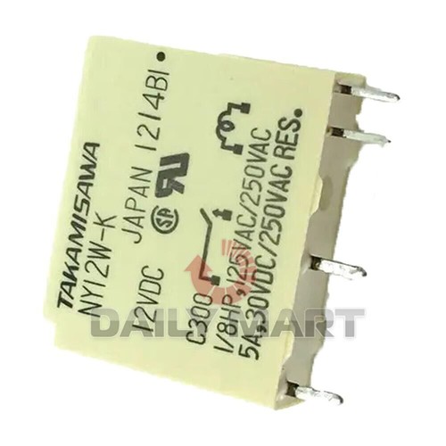 Fujitsu General Purpose Relays Power 5A 12VDC - NY-12W-K for sale ...