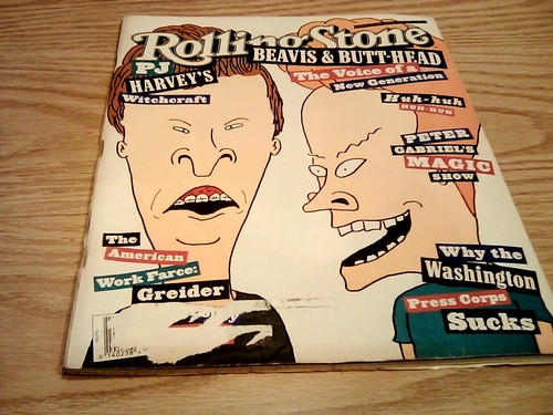 Rolling Stone Magazine August 19 1993 #663 BEAVIS & BUTT-HEAD EX | eBay