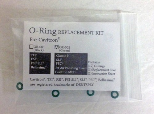 Cavitron Green O Ring Replacement Kit 12 Pack for Dental Equipment | eBay
