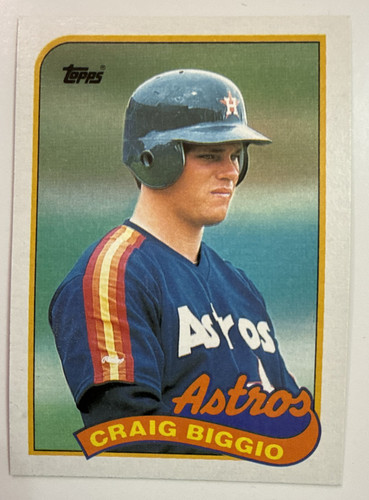 1989 Topps - Craig Biggio #49 (RC) Houston Astros | eBay