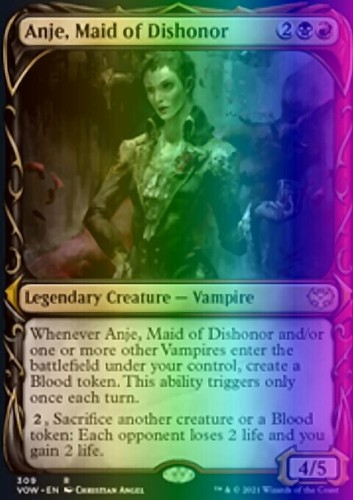 MTG Anje, Maid of Dishonor (309/596) Innistrad Crimson Vow NM FOIL | eBay