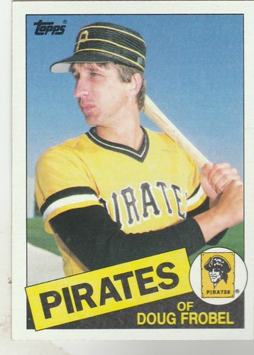 FREE SHIPPING-MINT-1985 Topps #587 Doug Frobel Pirates PLUS BONUS CARDS ...
