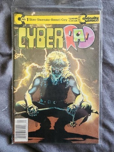 CyberRAD #1 Continuity Comics January 1991 NM Newsstand Bagged Boarded ...