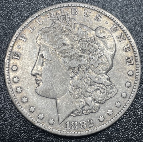 1882-CC Morgan Silver Dollar $1 VF Very Fine Problem Free | eBay