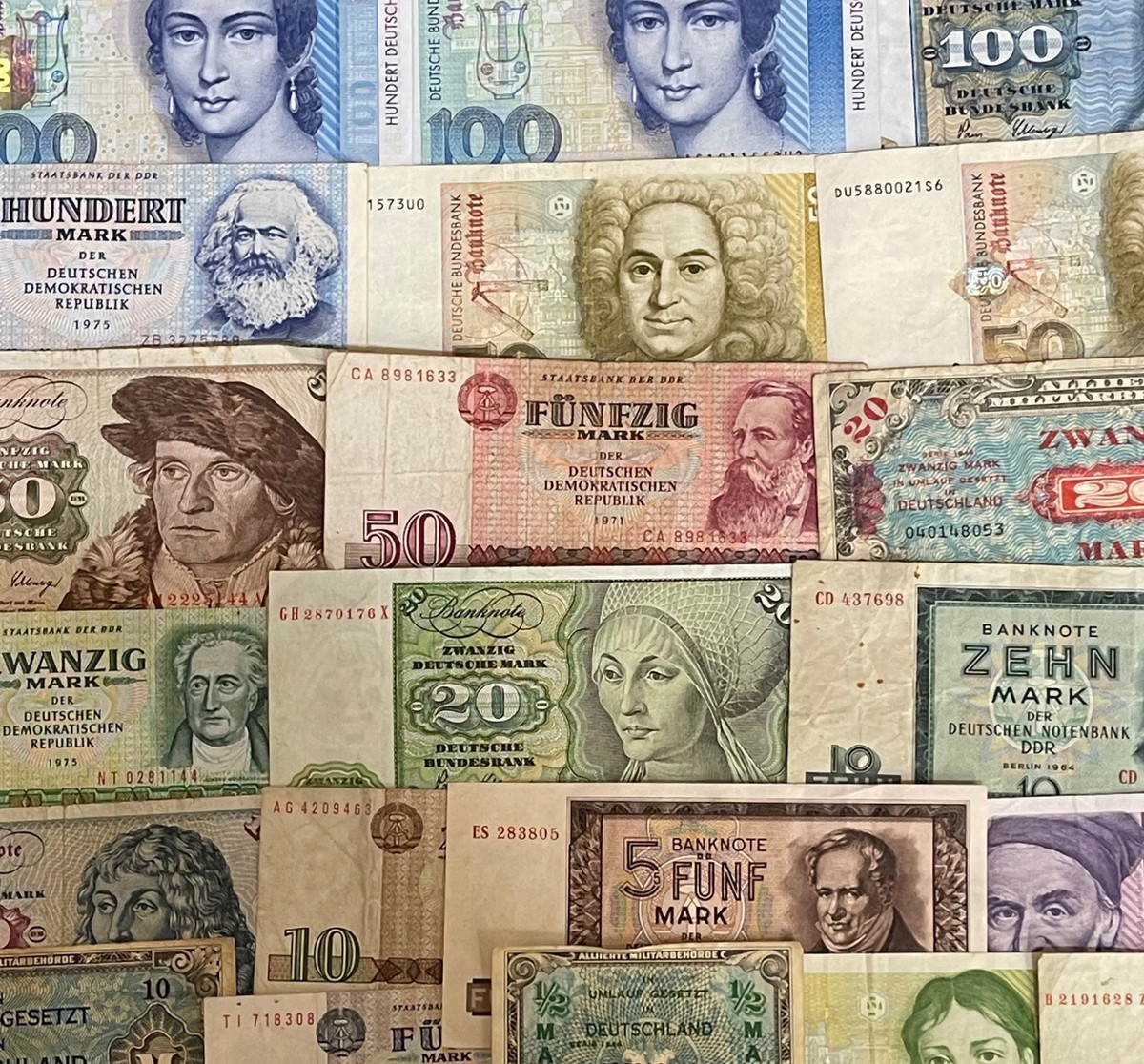 Billetes De Marco Alemán 100