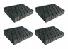 3" Tall Solid Rubber Stack Blocks for Any Auto Lift or Rolling Jack ...