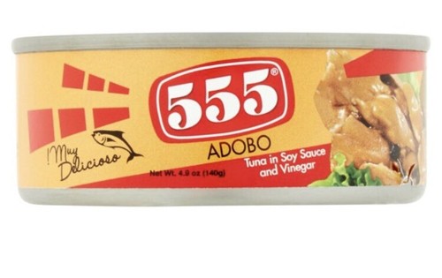 555 Adobo Tuna In Soy Sauce And Vinegar 4.9 Oz Can (Pack Of 12) | eBay