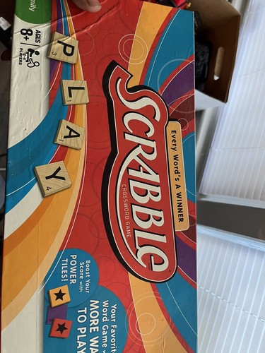 Hasbro Scrabble Family Board Game With Power Tiles | eBay