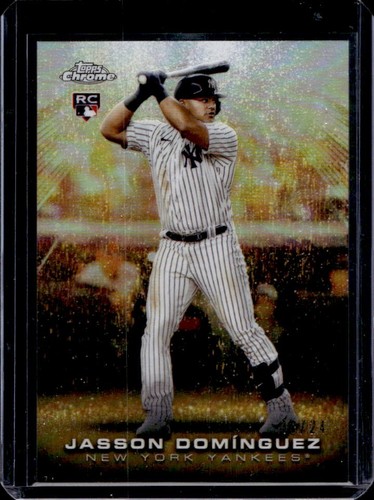 2024 Topps Gilded Collection Jasson Dominguez Gold Storm RC Rookie #/24 ...