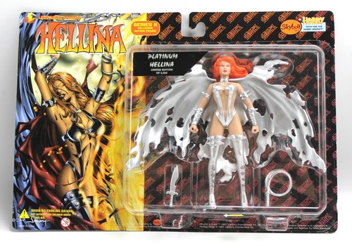 Lightning Comics PLATINUM HELLINA Series 2 Hellborn 6" Figure Skybolt 1997 | eBay