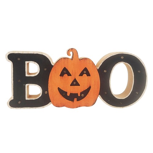 Halloween Table Decor Colorful Table Sign Halloween Party Decoration ...