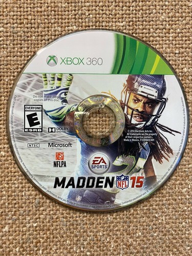 Madden NFL 15 - Xbox 360 (DISC ONLY) 14633733068| eBay