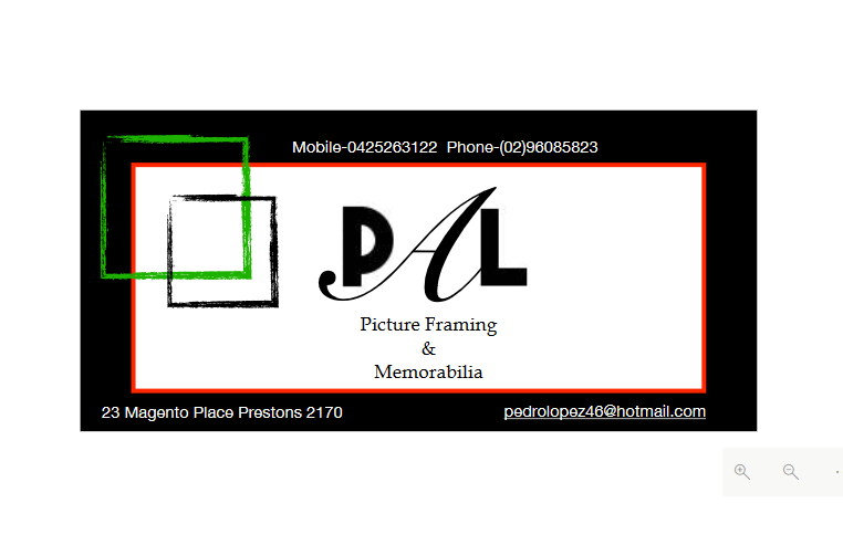 PAL PICTURE FRAMING | eBay Stores