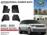 2023 RANGE ROVER SPORT ANTIMICROBIAL RUBBER MAT SET - GENUINE OEM ...
