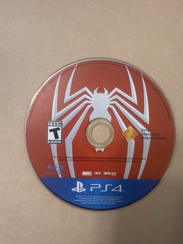 Marvel's Spider-Man (PS4) PLAYSTATION 4 (DISC ONLY) TESTED & WORKS ...