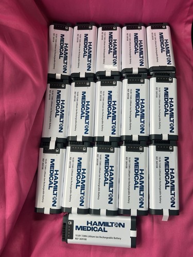 Hamilton Medical REF 369108, 10.8V 72Wh Lithium lon Rechargeable ...