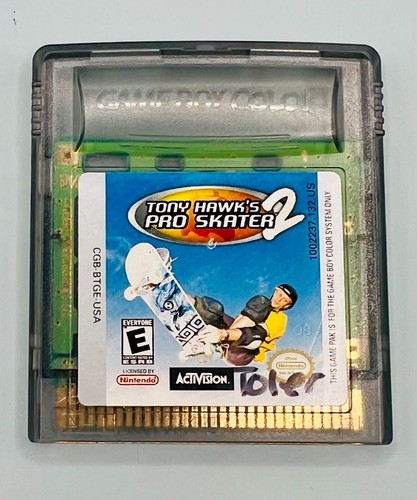 Tony Hawk's Pro Skater 2 Nintendo Gameboy Color Game (2000) Tested and ...