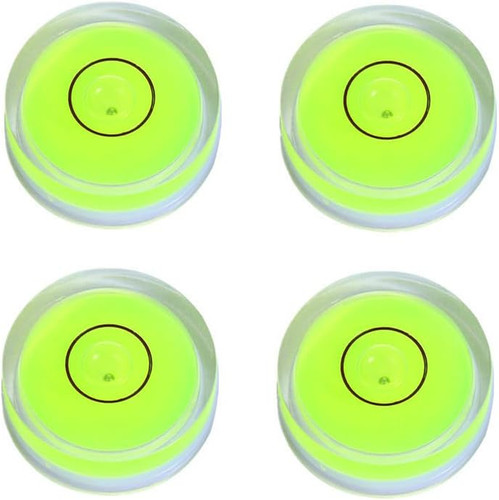 4Pcs Small Circular Bubble Levels with Double Sided Adhesive Bottom ...