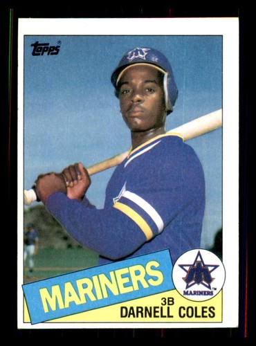 1985 Baseball 1985 Topps Darnell Coles Seattle Mariners #108 1 | eBay