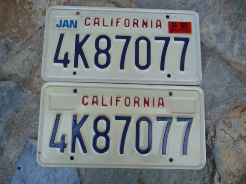 California Personalized License Plate | eBay