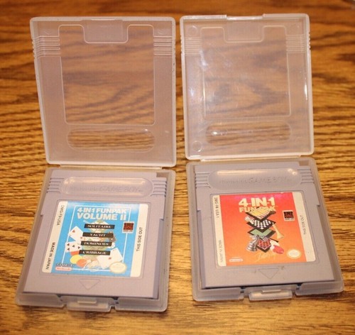 NINTENDO GAMEBOY 4-1 FUN PAK VOLUME 1 & 2 GAMES FREE SHIPPING | eBay
