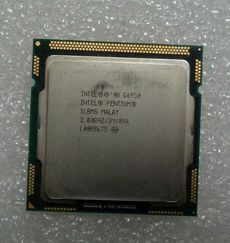 Intel Pentium G6950 SLBMS 2.80GHz 3MB Dual Core LGA1156 CPU Processors ...