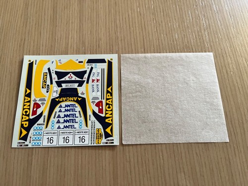 DECALS CALCAMONIA 1:43 MITSUBISHI TRELLES-DEL BONO Cristinomodels ...