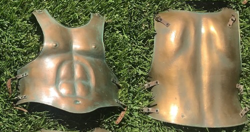 Greek Roman movie prop armor alexander Macedonian resin | eBay