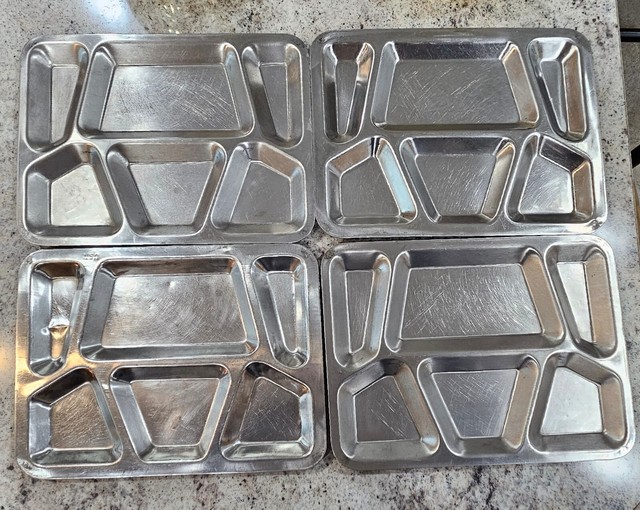 Military Mess Hall Trays