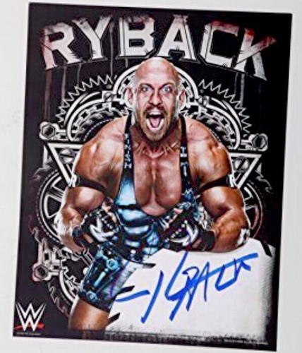 WWE AUTHENTIC RYBACK 2016 AUTOGRAPH 11x14 PHOTO | eBay
