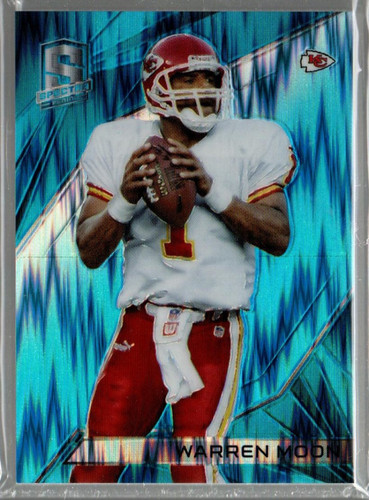 2015 Panini Spectra Neon Blue #114B Warren Moon KC /49 | eBay