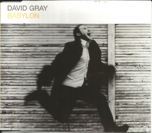 DAVID GRAY Babylon w/ RARE MIX & 2 UNRELEASED TRX Europe CD Single USA ...
