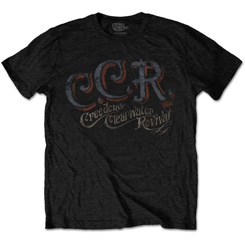 Creedence Clearwater Revival - CCR - Black t-shirt | eBay